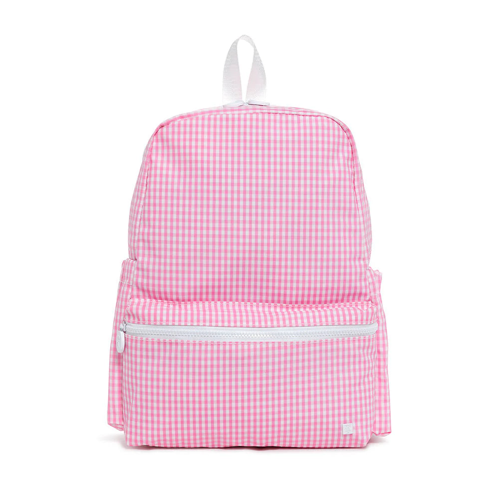 Backpacker - Gingham Pink – Blue Hill Stitch LLC
